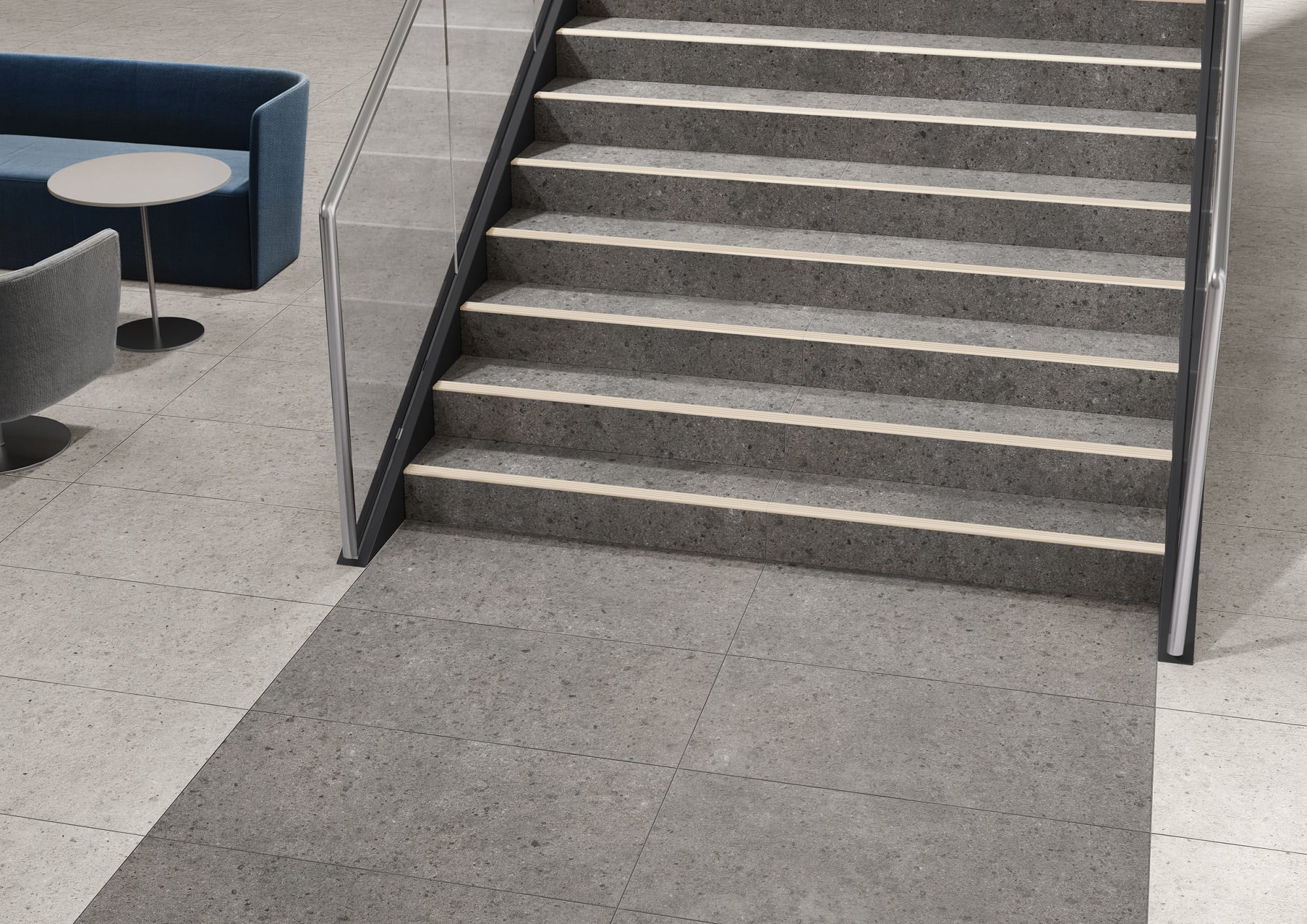 Villeroy & Boch Bodenfliese Aberdeen 30x120 cm slate grey matt 2988 SB90